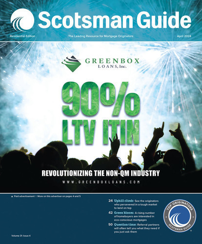 Scotsman Guide - April 2024 Residential Edition Cover
